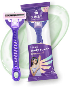 Bombae Flexi Body Razors for Women | Hair Remover for Arms, Underarms ...