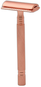Pearl Shaving Double Edge Safety Razor (Rose Gold) - Best Shaving ...