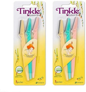Pretty Hud TWINKLE FACE RAZOR FOR EYEBROW HAIR AND UPPER LIP HAIR (PACK ...