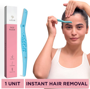 AZAH Reusable Face Razor For Women Facial Hair | Eyebrows, Upper Lip ...