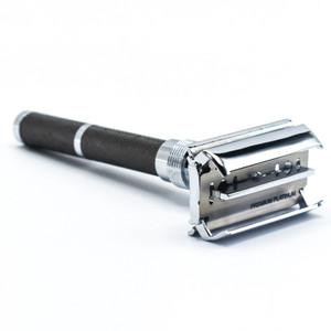 MPH ENTERPRISE Premium Safety Razor Long Handle Butterfly Open Double ...
