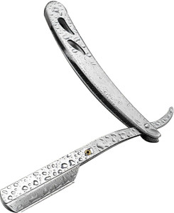 SAIM Barber Stainless Steel Straight Edge Barber Razor Folding Shaving ...