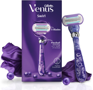 Gillette Venus Swirl hair removal razor for women for no missed hair ...