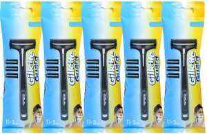 Gillette GUARD 5 Shaving Razor with 20 Cartridge For Smooth Shave, Men ...