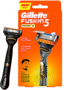 Gillette Fusion Power Razor for men | With Beard Shaping back blades ...