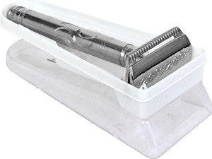 HADII Double Edged Safety Razor Shaving Razor for Men.(Silver, Pack of ...