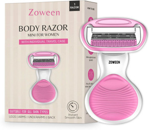 zoween Body Razor for Women's Hair Removal | with Aloe Vera & Vit E ...