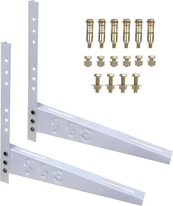 UniBash Universal Heavy Duty Wall Mounted Split AC Outdoor Stand 0.75 ...