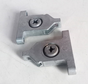 DVYA Tandem box drawer front fixing brackets (2 Pcs) 3.9 CM Shelf ...