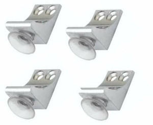 MIKOYAN 10 pcs / Shelf Support L Shaped Clips for Bookcase Shelf ...