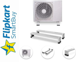 Flipkart SmartBuy Metal Floor Heavy Duty AC Outdoor Unit Stand 43.5cm x ...