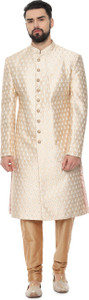 LOUIS PHILIPPE Self Design Sherwani Price in India - Buy LOUIS PHILIPPE ...