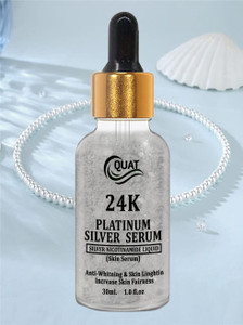 QUAT "Glowing Grace: 24K Silver Platinum Shimmer Face Elixir for ...