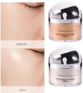 MYEONG FACE AND BODY WHITE SHIMMER LOOSE HIGHLIGHTER POWDER - Price in ...