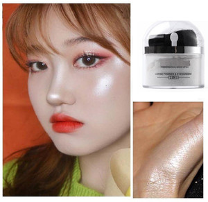 MYEONG EVERY DAY SHINE LONG LASTING MAKE UP LOOK SILVER HIGHLIGHTER ...