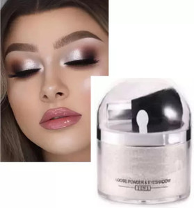 EVERERIN SILVER 2 IN 1 GLIITER SHIMMER FINISH MULTI USE LOOSE ...