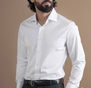 Djdl Men Solid Formal White Shirt - Buy Djdl Men Solid Formal White ...