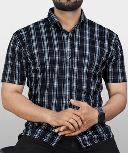 VeBNoR Men Printed Formal Black Shirt - Buy VeBNoR Men Printed Formal ...