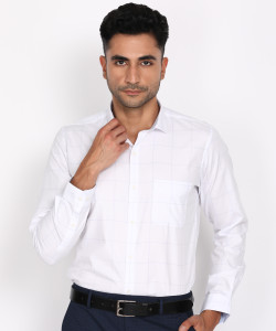 PETER ENGLAND Men Solid Formal White Shirt - Buy PETER ENGLAND Men ...