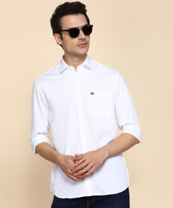 Arrow Sport Men Solid Casual White Shirt - Buy Arrow Sport Men Solid ...