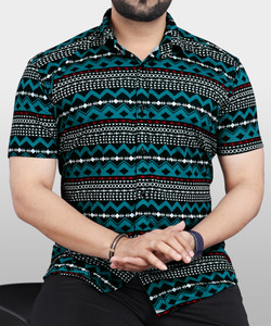 VeBNoR Men Printed Casual Multicolor Shirt - Buy VeBNoR Men Printed ...