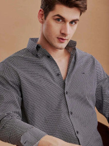 Jai Textiles Men Checkered Casual Black, White Shirt - Buy Jai Textiles ...