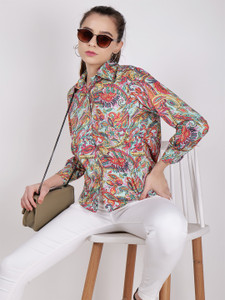 Frolic Rolic Women Printed Casual Multicolor Shirt - Buy Frolic Rolic ...