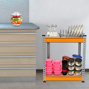 SMART SLIDE Heavy Duty 2 Tier Boltless Folding Shoes Rack/ Folding ...