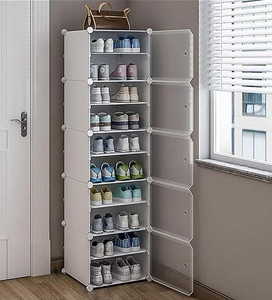 Flipkart Perfect Homes Studio Shoe Rack Organizer DIY 20 Pair Tower 5 ...