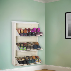 Delite Kom 24 Inches wide Jumbo Three Door Double Decker Powder Coated ...