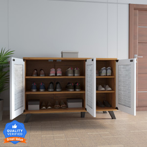 Flipkart Perfect Homes Cove Engineered Wood Shoe Rack Price in India ...