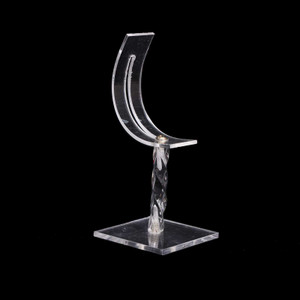 AJ Lite Crystal Clear Acrylic Footwear, Display Stand 7.62 Cm Retail ...