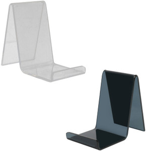 AJ Lite Acrylic Shoe Display Stand for Shop Crystal Clear(12),Black(12 ...