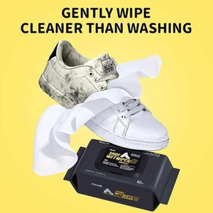Valuedeal Shoe Wipes (1 Pack of 80 Pcs) Cleaner Price in India - Buy ...
