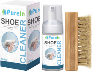 Purein All-Purpose Shoe Cleaner Kit | Gentle & Powerful Shoe Stain ...