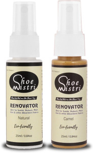 Shoe Mistri Shoe Renovator Miniature (Natural & Camel, Combo Pack ...