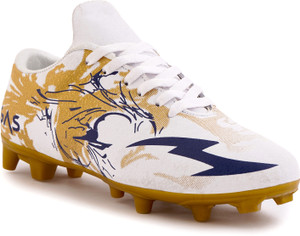 Axpro White Lightweight PU Turf Hardground TPU Sole Football Shoes For ...