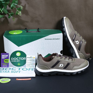 DOCTOR EXTRA SOFT Memory Foam Running Shoe with EVA Sole Sports ...