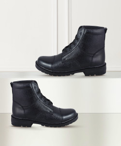 ARMY PERFECT NCC BLACK SHOES Lace Up For Men - Buy ARMY PERFECT NCC ...