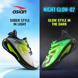 asian Glow in the Dark sneakers Technology with Memory Foam insole ...