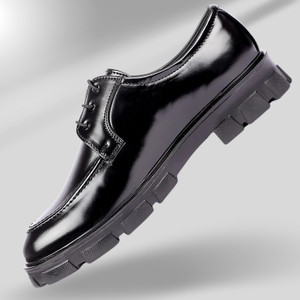 For Sure Chunky Lug Sole Derby Lace Up For Men - Buy For Sure Chunky ...