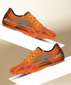 NIVIA TF100 Athletic Sprinting Spikes- Running Shoes For Men - Buy ...