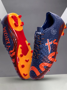 VECTOR X Venom Soccer Studs With PU Upper Embossed | TPU Sole Material ...
