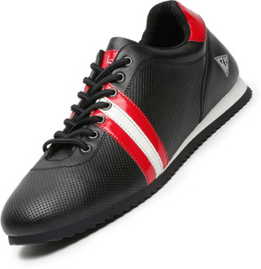 LOUIS STITCH Play Black Casual Sneakers for Men with All Day Wear ...