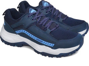asian Everest-01 Navy Trekking shoe with rubber outsole Outdoors For ...