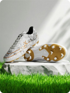 VECTOR X Hydra X Premium & Embossed PU|TPU Sole Soccer Studs Football ...