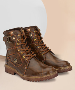 STREETLOOK FIGHTER BOOTS LACE UP FOR MEN'S & BOY'S Boots For Men - Buy ...