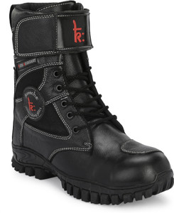 kavacha Bullet (8 inch) Bike riding /Motorcycle boot/ biker boots Boots ...