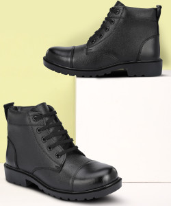 Joker Foji Boot Leather Shoe Boots For Men - Buy Joker Foji Boot ...