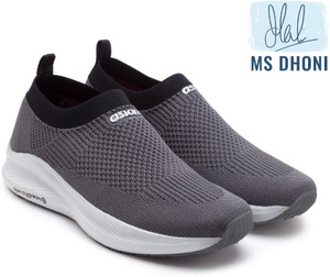 asian Wind-pro-03 Grey Gym,Running,Walking,Stylish Slip On Sneakers For ...